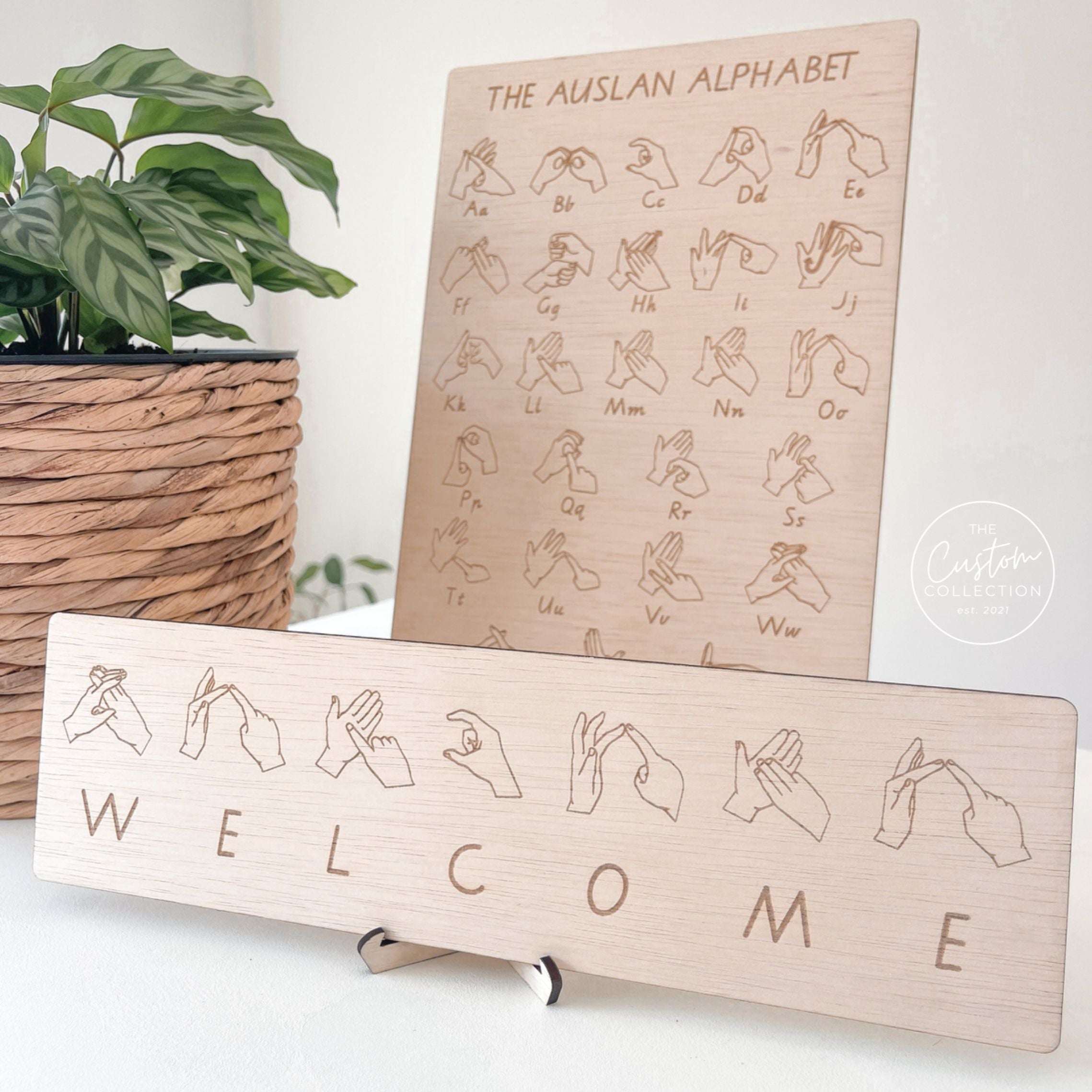 AUSLAN Sign Language Bundle | The Custom Collection