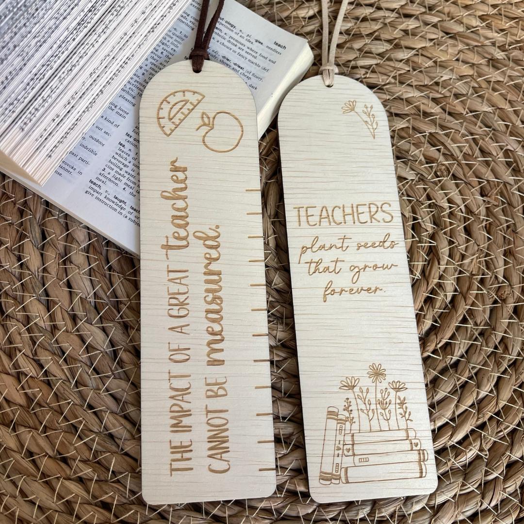 Teacher Appreciation Bookmarks | The Custom Collection